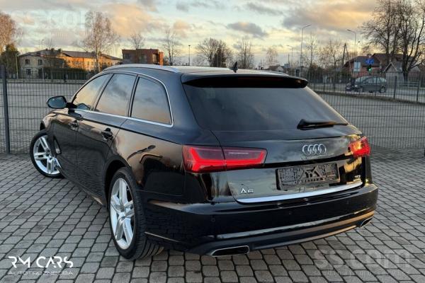 Melns Audi A6 2015 Jelgava, ar dzinēja tilpumu 3.00 L un nobraukumu 0 tūkst. km par 14250 €, foto 3 vietnē AUTOMOTO.COM.LV