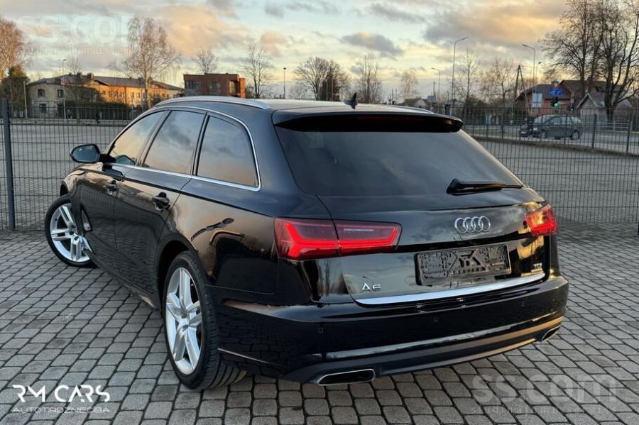 Melns Audi A6 2015 Jelgava, ar dzinēja tilpumu 3.00 L un nobraukumu 0 tūkst. km par 14250 €, foto 3 vietnē AUTOMOTO.COM.LV