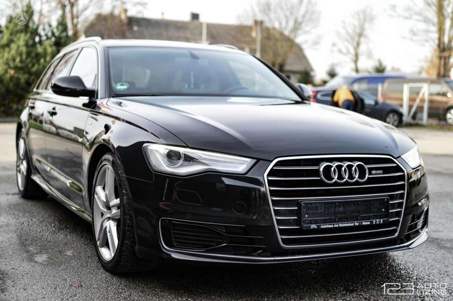 Black Audi A6 2015 in Kretinga, with an engine capacity of 3.00 L and mileage of 246 thousand km for 13650 €, photo 5 on AUTOMOTO.COM.LV