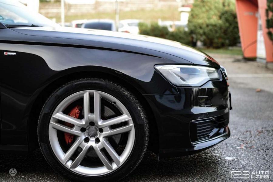 Black Audi A6 2015 in Kretinga, with an engine capacity of 3.00 L and mileage of 246 thousand km for 13650 €, photo 6 on AUTOMOTO.COM.LV