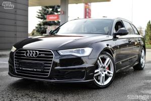 Melns Audi A6 2015 Kretinga, ar dzinēja tilpumu 3.00 L un nobraukumu 246 tūkst. km par 13650 €, foto  vietnē AUTOMOTO.COM.LV