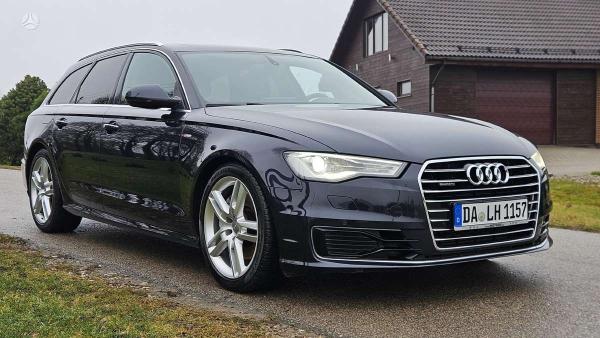 Melns Audi A6 2015 Raseiniai, ar dzinēja tilpumu 3.00 L un nobraukumu 281 tūkst. km par 12350 €, foto 4 vietnē AUTOMOTO.COM.LV