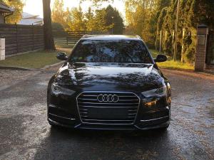 Black Audi A6 2015 in Vilnius, with an engine capacity of 1.97 L and mileage of 288 thousand km for 13800 €, photo 4 on AUTOMOTO.COM.LV