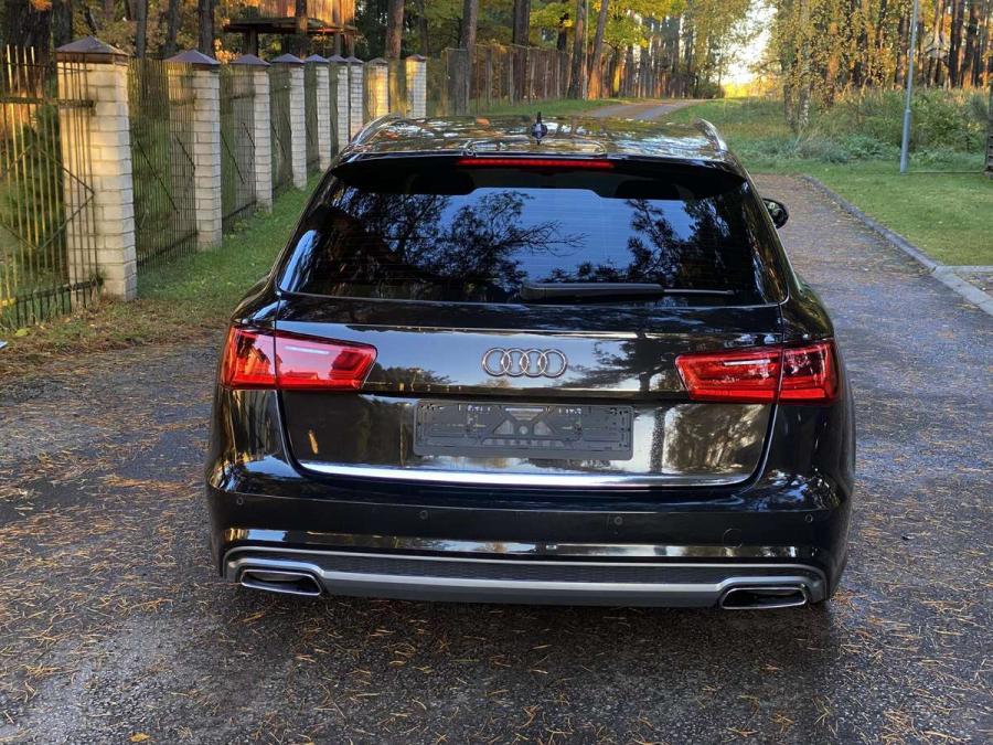 Black Audi A6 2015 in Vilnius, with an engine capacity of 1.97 L and mileage of 288 thousand km for 13800 €, photo 9 on AUTOMOTO.COM.LV