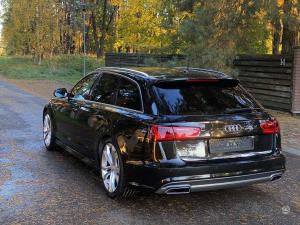 Black Audi A6 2015 in Vilnius, with an engine capacity of 1.97 L and mileage of 288 thousand km for 13800 €, photo 10 on AUTOMOTO.COM.LV