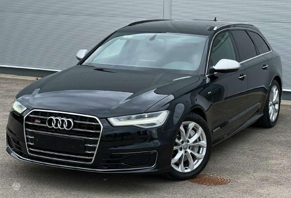 Black Audi A6 2015 in Utena, with an engine capacity of 2.97 L and mileage of 236 thousand km for 18450 €, photo 1 on AUTOMOTO.COM.LV
