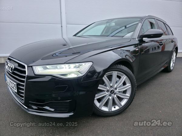 Melns Audi A6 2015 Tallina, ar dzinēja tilpumu 3.00 L un nobraukumu 208 tūkst. km par 14300 €, foto 1 vietnē AUTOMOTO.COM.LV