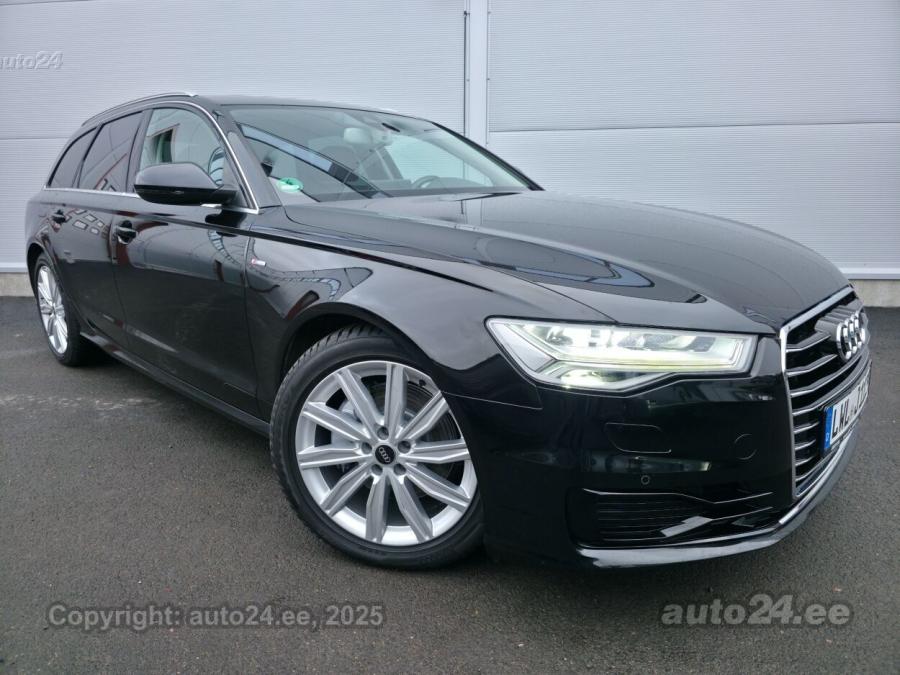 Black Audi A6 2015 in Tallinn, with an engine capacity of 3.00 L and mileage of 208 thousand km for 14300 €, photo 2 on AUTOMOTO.COM.LV