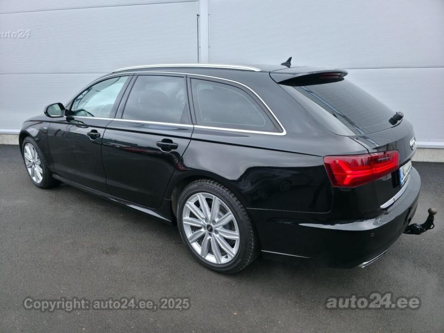 Black Audi A6 2015 in Tallinn, with an engine capacity of 3.00 L and mileage of 208 thousand km for 14300 €, photo 4 on AUTOMOTO.COM.LV