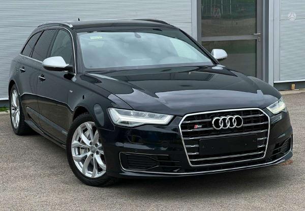 Black Audi A6 2015 in Utena, with an engine capacity of 2.97 L and mileage of 237 thousand km for 18500 €, photo 1 on AUTOMOTO.COM.LV