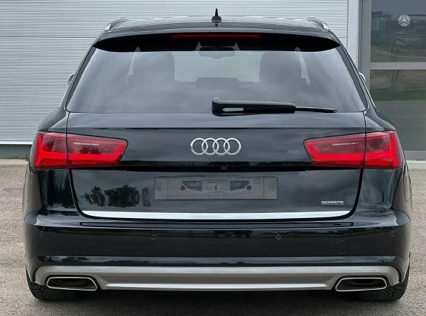 Black Audi A6 2015 in Utena, with an engine capacity of 2.97 L and mileage of 237 thousand km for 18500 €, photo 4 on AUTOMOTO.COM.LV