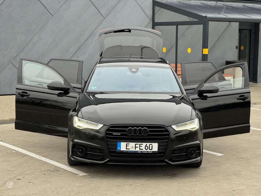 Black Audi A6 2015 in Jonava, with an engine capacity of 3.00 L and mileage of 290 thousand km for 18500 €, photo 13 on AUTOMOTO.COM.LV