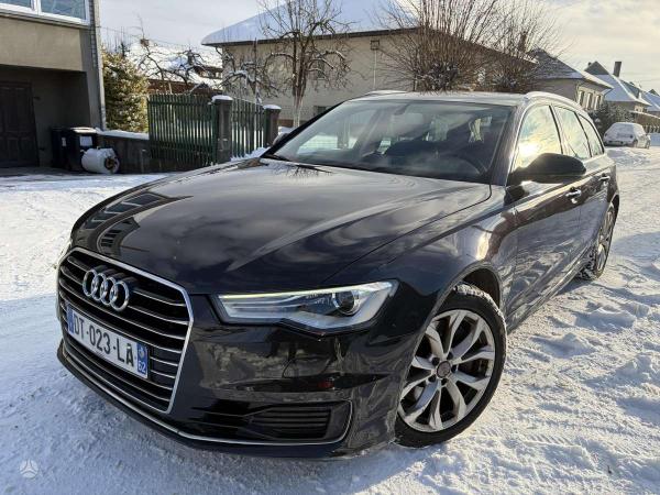 Black Audi A6 2015 in Taurage, with an engine capacity of 2.97 L and mileage of 248 thousand km for 12900 €, photo 1 on AUTOMOTO.COM.LV