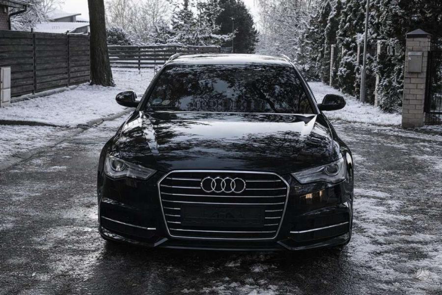 Black Audi A6 2015 in Vilnius, with an engine capacity of 1.97 L and mileage of 288 thousand km for 13900 €, photo 2 on AUTOMOTO.COM.LV
