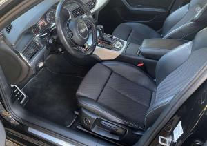 Black Audi A6 2015 in Vilnius, with an engine capacity of 1.97 L and mileage of 288 thousand km for 13900 €, photo 7 on AUTOMOTO.COM.LV