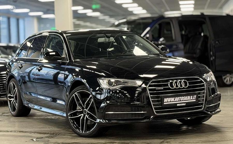 Melns Audi A6 2015 Klaipėda, ar dzinēja tilpumu 2.97 L un nobraukumu 231 tūkst. km par 14950 €, foto 7 vietnē AUTOMOTO.COM.LV