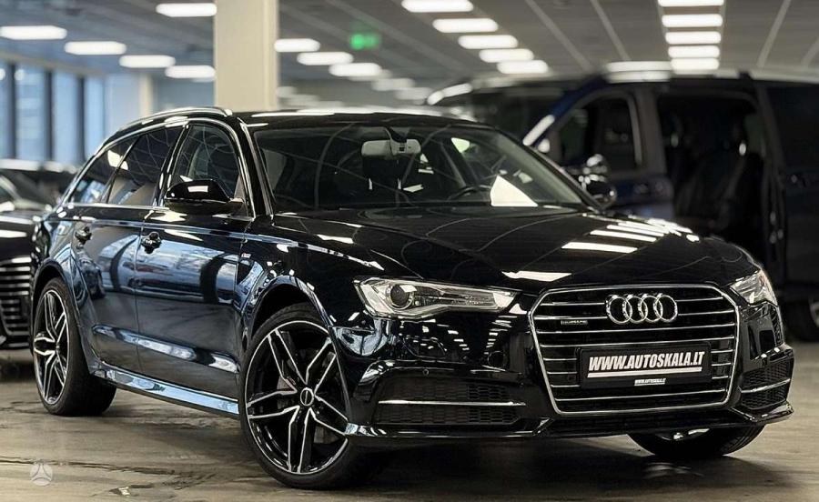 Melns Audi A6 2015 Klaipėda, ar dzinēja tilpumu 2.97 L un nobraukumu 231 tūkst. km par 14950 €, foto 13 vietnē AUTOMOTO.COM.LV