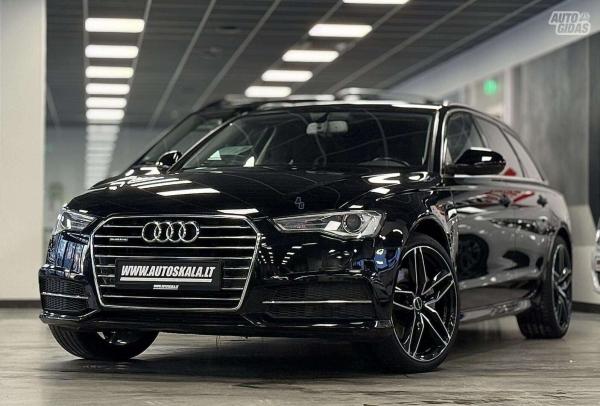 Black Audi A6 2015 in Klaipeda, with an engine capacity of 3.00 L and mileage of 231 thousand km for 14950 €, photo 1 on AUTOMOTO.COM.LV