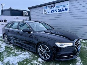 Black Audi A6 2015 in Panevezys, with an engine capacity of 2.97 L and mileage of 201 thousand km for 12500 €, photo 4 on AUTOMOTO.COM.LV