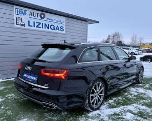 Black Audi A6 2015 in Panevezys, with an engine capacity of 2.97 L and mileage of 201 thousand km for 12500 €, photo 6 on AUTOMOTO.COM.LV
