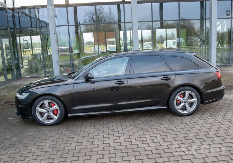 Melns Audi A6 2015 Cēsis, ar dzinēja tilpumu 3.00 L un nobraukumu 207 tūkst. km par 15700 €, foto 3 vietnē AUTOMOTO.COM.LV