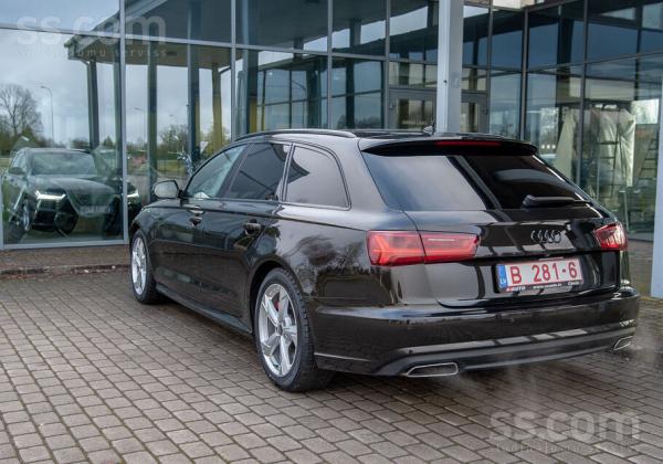Black Audi A6 2015 in Cesis, with an engine capacity of 3.00 L and mileage of 207 thousand km for 15700 €, photo 4 on AUTOMOTO.COM.LV
