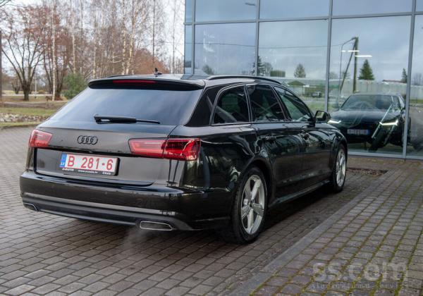 Black Audi A6 2015 in Cesis, with an engine capacity of 3.00 L and mileage of 207 thousand km for 15700 €, photo 6 on AUTOMOTO.COM.LV