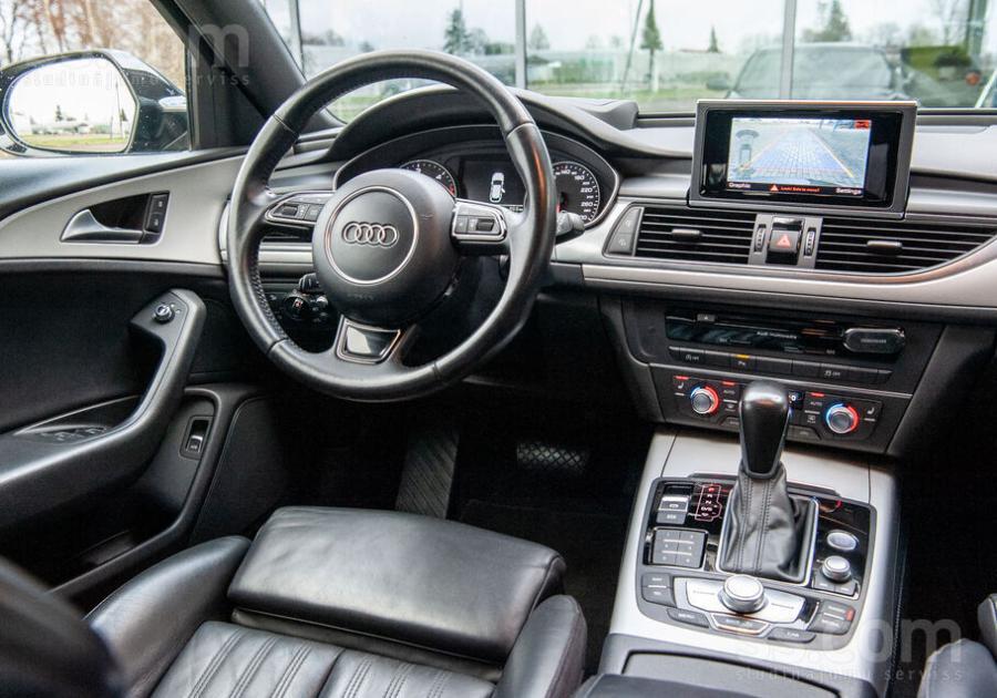 Melns Audi A6 2015 Cēsis, ar dzinēja tilpumu 3.00 L un nobraukumu 207 tūkst. km par 15700 €, foto 29 vietnē AUTOMOTO.COM.LV