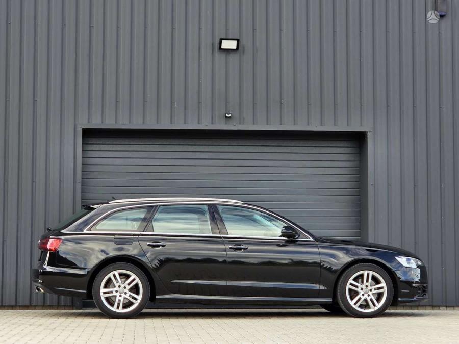 Black Audi A6 2015 in Kaunas, with an engine capacity of 2.00 L and mileage of 281 thousand km for 13250 €, photo 6 on AUTOMOTO.COM.LV