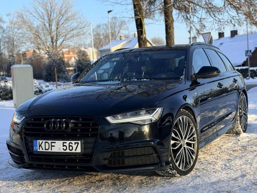 Melns Audi A6 2015 Ukmergė, ar dzinēja tilpumu 1.97 L un nobraukumu 288 tūkst. km par 15950 €, foto 1 vietnē AUTOMOTO.COM.LV