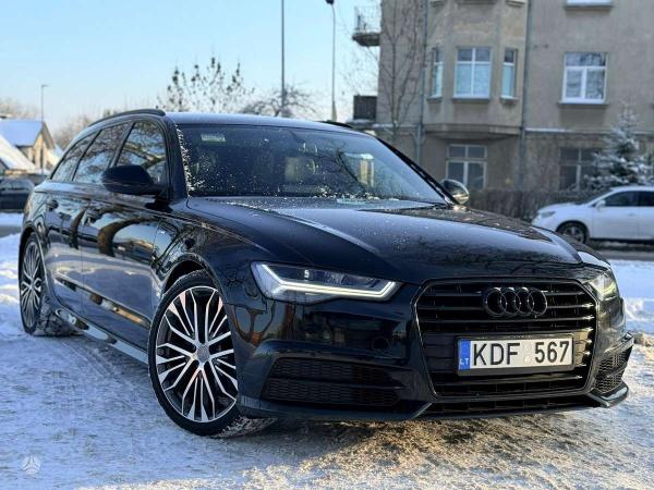 Black Audi A6 2015 in Ukmerge, with an engine capacity of 1.97 L and mileage of 288 thousand km for 15950 €, photo 2 on AUTOMOTO.COM.LV