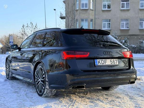 Black Audi A6 2015 in Ukmerge, with an engine capacity of 1.97 L and mileage of 288 thousand km for 15950 €, photo 4 on AUTOMOTO.COM.LV
