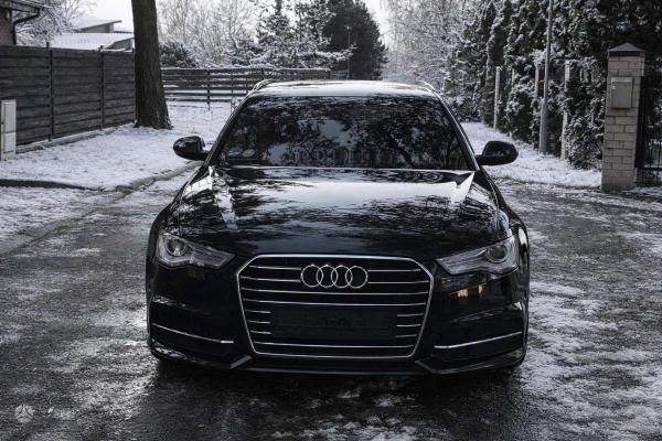 Black Audi A6 2015 in Vilnius, with an engine capacity of 1.97 L and mileage of 288 thousand km for 12999 €, photo 2 on AUTOMOTO.COM.LV