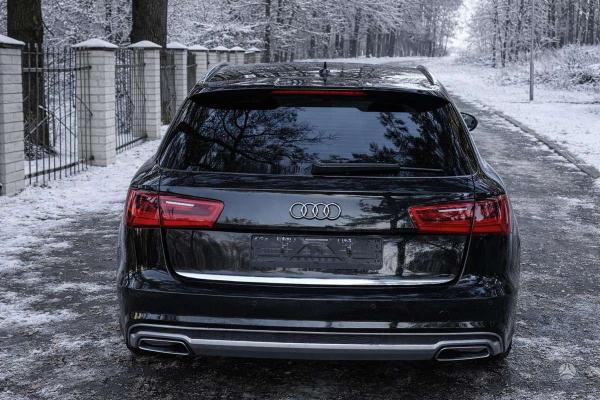 Black Audi A6 2015 in Vilnius, with an engine capacity of 1.97 L and mileage of 288 thousand km for 12999 €, photo 5 on AUTOMOTO.COM.LV