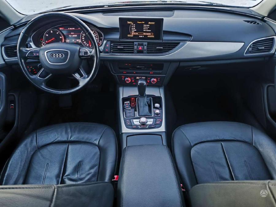Melns Audi A6 2015 Šauļi, ar dzinēja tilpumu 3.00 L un nobraukumu 248 tūkst. km par 11600 €, foto 9 vietnē AUTOMOTO.COM.LV
