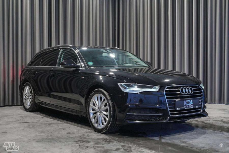 Black Audi A6 2015 in Marijampole, with an engine capacity of 2.00 L and mileage of 241 thousand km for 14450 €, photo 1 on AUTOMOTO.COM.LV