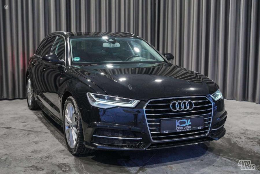 Black Audi A6 2015 in Marijampole, with an engine capacity of 2.00 L and mileage of 241 thousand km for 14450 €, photo 3 on AUTOMOTO.COM.LV