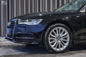 Black Audi A6 2015 in Marijampole, with an engine capacity of 2.00 L and mileage of 241 thousand km for 14450 €, photo 6 on AUTOMOTO.COM.LV