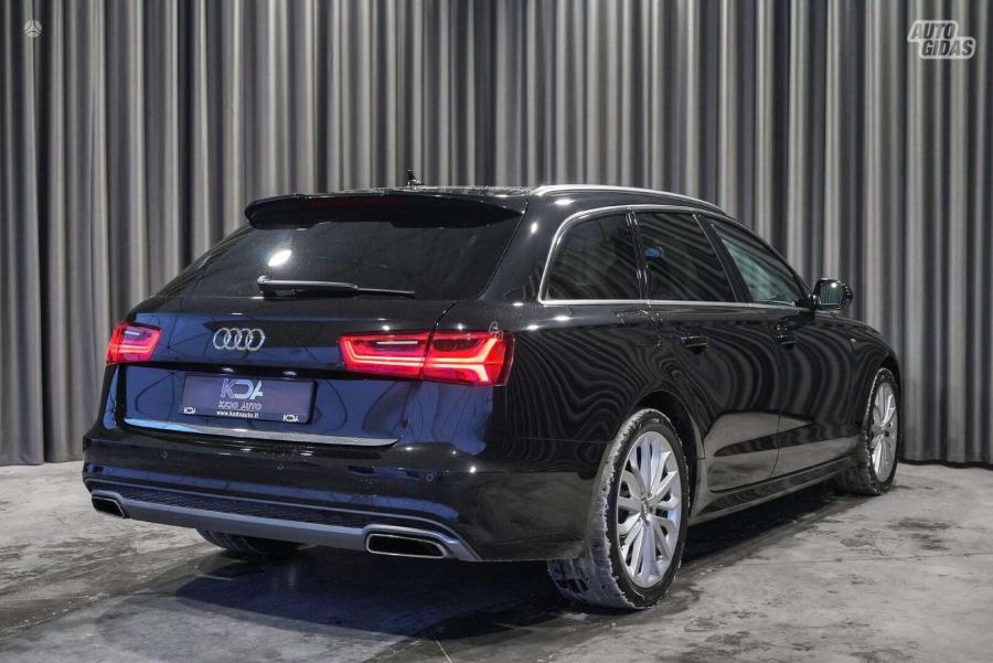 Black Audi A6 2015 in Marijampole, with an engine capacity of 2.00 L and mileage of 241 thousand km for 14450 €, photo 8 on AUTOMOTO.COM.LV