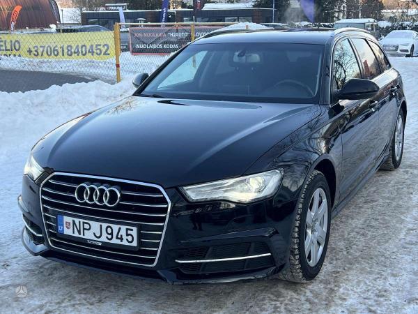 Melns Audi A6 2015 Viļņa, ar dzinēja tilpumu 1.97 L un nobraukumu 391 tūkst. km par 13000 €, foto 1 vietnē AUTOMOTO.COM.LV