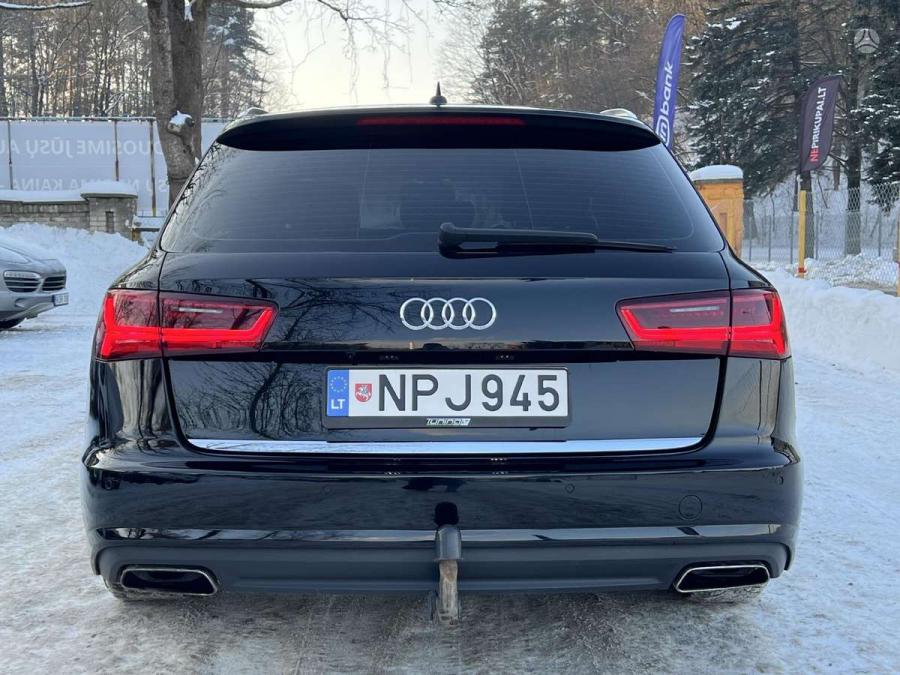 Melns Audi A6 2015 Viļņa, ar dzinēja tilpumu 1.97 L un nobraukumu 391 tūkst. km par 13000 €, foto 5 vietnē AUTOMOTO.COM.LV