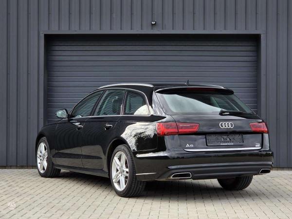 Melns Audi A6 2015 Kauņa, ar dzinēja tilpumu 2.00 L un nobraukumu 281 tūkst. km par 12990 €, foto 3 vietnē AUTOMOTO.COM.LV