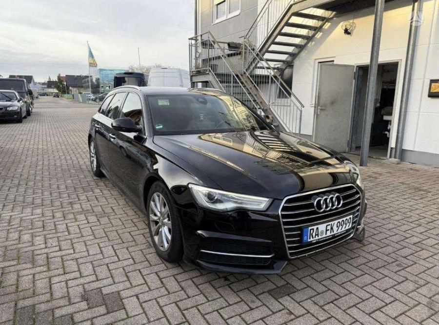 Black Audi A6 2015 in Marijampole, with an engine capacity of 2.97 L and mileage of 353 thousand km for 7850 €, photo 3 on AUTOMOTO.COM.LV