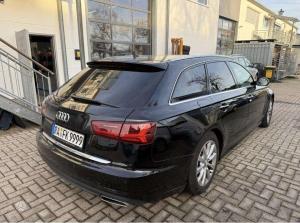 Black Audi A6 2015 in Marijampole, with an engine capacity of 2.97 L and mileage of 353 thousand km for 7850 €, photo 4 on AUTOMOTO.COM.LV