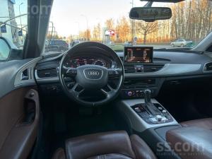 Black Audi A6 2015 in Riga, with an engine capacity of 2.00 L and mileage of 208 thousand km for 14500 €, photo 3 on AUTOMOTO.COM.LV