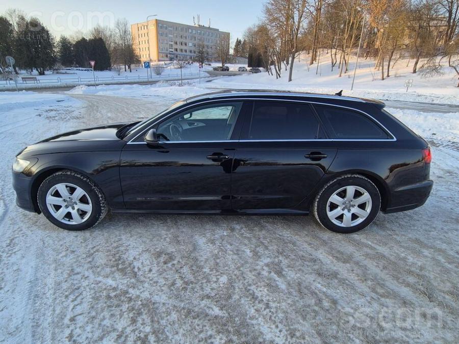 Black Audi A6 2015 in Saldus, with an engine capacity of 2.00 L and mileage of 281 thousand km for 14350 €, photo 2 on AUTOMOTO.COM.LV