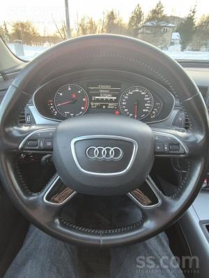 Black Audi A6 2015 in Saldus, with an engine capacity of 2.00 L and mileage of 281 thousand km for 14350 €, photo 14 on AUTOMOTO.COM.LV