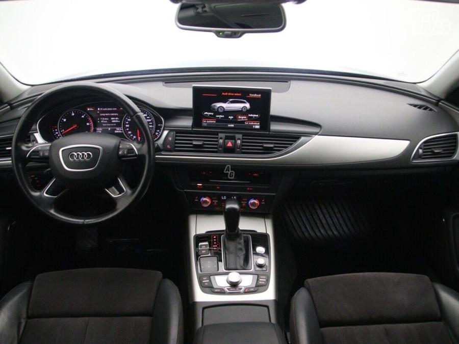 Black Audi A6 2015 in Vilnius, with an engine capacity of 3.00 L and mileage of 281 thousand km for 12899 €, photo 2 on AUTOMOTO.COM.LV