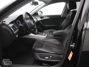 Black Audi A6 2015 in Vilnius, with an engine capacity of 3.00 L and mileage of 281 thousand km for 12899 €, photo 4 on AUTOMOTO.COM.LV