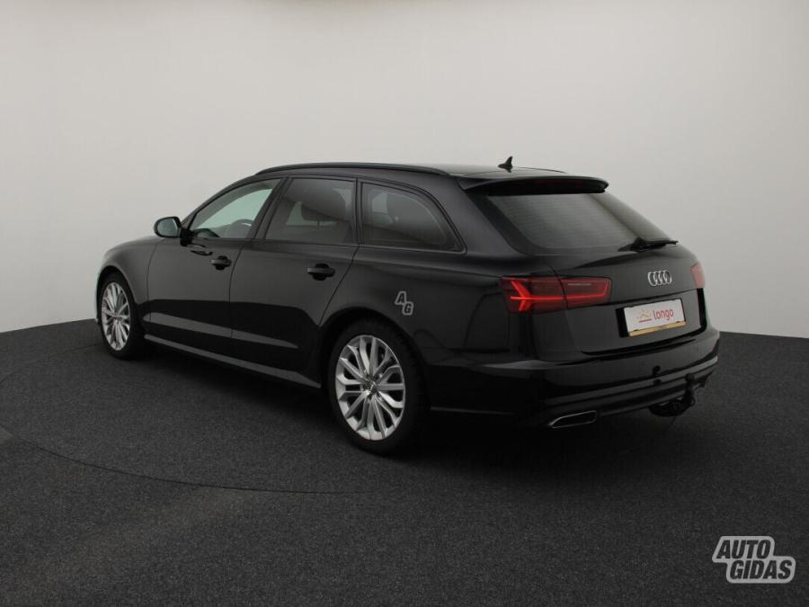 Black Audi A6 2015 in Vilnius, with an engine capacity of 3.00 L and mileage of 281 thousand km for 12899 €, photo 7 on AUTOMOTO.COM.LV